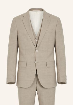 HUGO BOSS Business Anzug H-Jeckson-3pcs-253 Regular Fit gruen