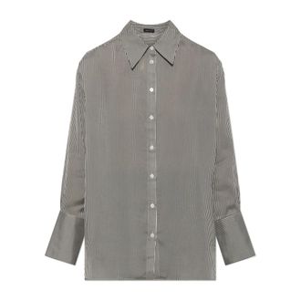 Anine Bing Damen, Blusen & Hemden, Schwarzk, LGr&ouml;&szlig;e