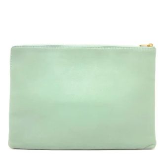Celine Pre-owned Vintage Clutch Pouch - - Pre-owned - Damen - Gr&uuml;n - ONE SIZE