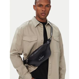 Calvin Klein G&uuml;rteltasche Calvin Klein Bold Logo Webbing Waistbag LV04D3630G Schwarz