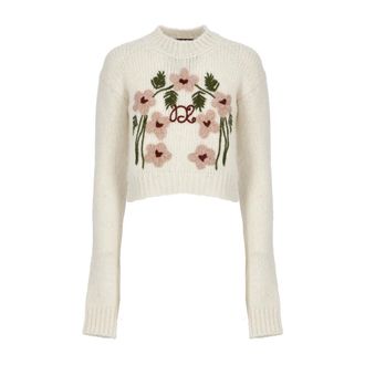 Dsquared2 Damen, Strickwaren, Beige, SGr&ouml;&szlig;e