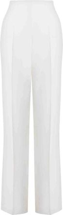 Alberta Ferretti Femme, Pantalons, Blanc, Taille: 38 FR Wide Pantalons