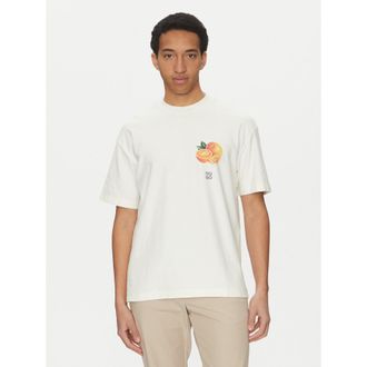 HUGO BOSS T-Shirt Dartiee 50537576 Écru Oversize
