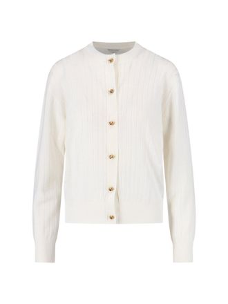 Bottega Veneta Ribbed Wool Cardigan