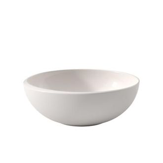 Villeroy & Boch 10-4264-3160 NewMoon Saladier rond en porcelaine Blanc Passe au lave-vaisselle