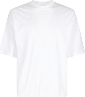 Paolo Pecora Homme, Tops, Blanc, Taille: 2XL T-Shirt Jersey