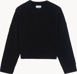 Kujten Pull cachemire uni femme - Pull Diwn