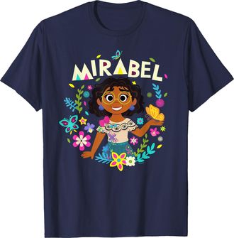 Disney Encanto Mirabel Madrigal Floral T-Shirt
