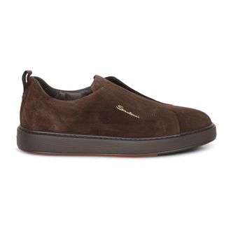 Santoni Herren, Schuhe, Braun, 43 EUGr&ouml;&szlig;e