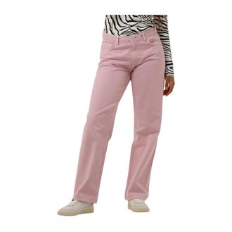 Envii Hellrosa Straight Leg Jeans - - Jeans - Damen - Rosa - XS