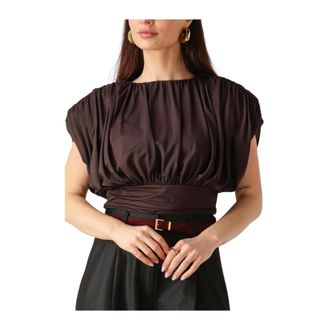 Co'Couture Damen, Blusen & Hemden, Braun, MGr&ouml;&szlig;e