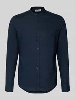 Casual Friday Slim Fit Freizeithemd mit Stehkragen Modell Anton