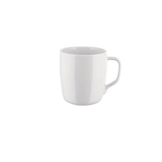 Alessi Itsumo NF07/89 - Mug Design, Usage Quotidien, Esth&eacute;tique Minimale, en Porcelaine Blanche, 30 cl