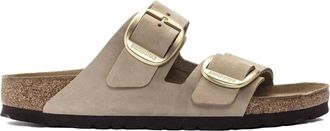 Birkenstock Femme, Chaussures, Beige, Taille: 39 EU Arizona Big Buckle Narrow Fit
