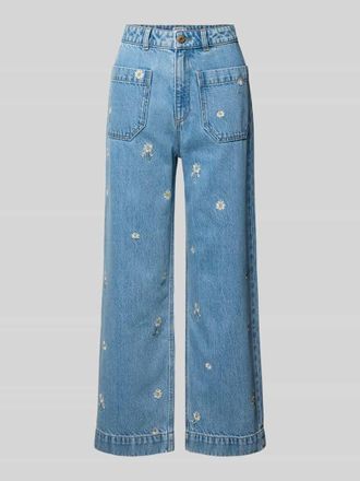 Jake*s Casual Jeans in verk&uuml;rzter Passform mit Stitchings