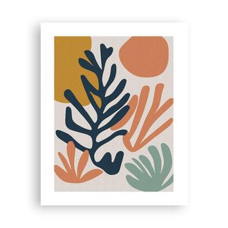 Arttor Poster ohne Rahmen Deko 40x50cm Boho Minimalistisch Blatt Wandposter Art Prints Wanddeko Bild Wand Kunstdruck Wandbilder Dekoration Wohnzimmer Schlafz