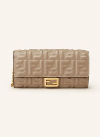 Fendi Geldb&ouml;rse Continent Zum Umh&auml;ngen beige