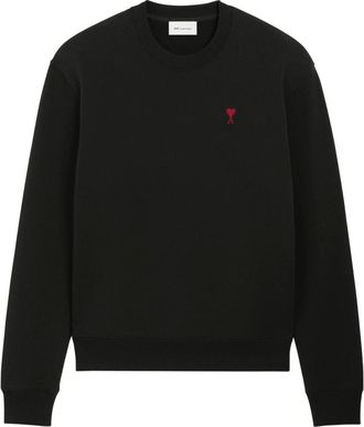 Ami Femme, Sweatshirts et sweats &agrave; capuche, Noir, Taille: 40 FR Quota De Coeur SweaT-shirt