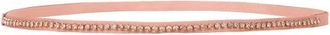 Oltre Femme, Accessoires, Rose, Taille: L/Xl Thin Grosgrain Belt with Stones