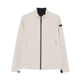 Roberto Ricci Design Rrd, Homme, Vestes, Beige, Taille: L Logo Patch Jacket