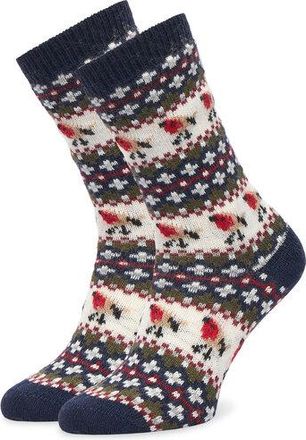 Barbour Lange Socken Robin Fair Isle LSO0077NY55 Dunkelblau