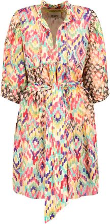 Chufy Robe Mini Yindi Soie Multicolore