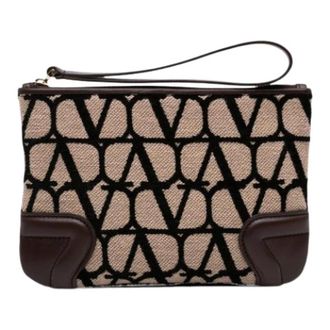 Valentino Pre-owned Wristlet Pouch - - Pre-owned - Damen - Braun - ONE SIZE