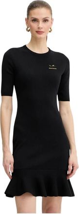 A|X Armani Exchange Robe en maille - Femme - Robes - Noir - Taille: 36 FR