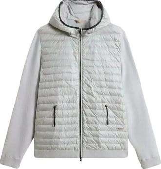 Woolrich Homme, Sport, Gris, Taille: L Allen Hybrid Jacket