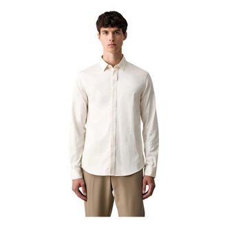 A|X Armani Exchange Slim Fit Hemd - - Shirts - Herren - Beige - S
