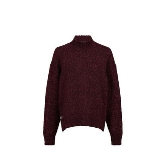 Lacoste Pull oversize en laine m&eacute;lang&eacute;e