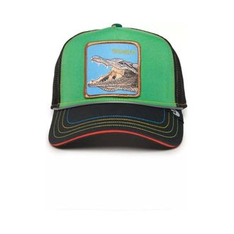 Goorin Brothers Homme, Accessoires, Vert, Taille: ONE Size Casquette Trucker Crocodile Vert