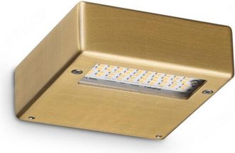 Ideal Lux Ideal Lux TAB Applique murale LED int&eacute;gr&eacute;e en laiton 2450 lm 3000 K