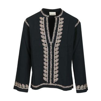 Isabel Marant Herren, Blusen & Hemden, Schwarzk, LGr&ouml;&szlig;e