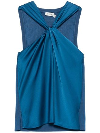 SIMKHAI haut à détail torsadé - Bleu