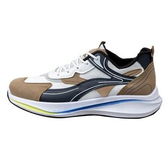 Generic Chaussures de sport respirantes pour hommes : chaussures de sport avec lacets baskets amortissement chaussures de jogging respirantes chaussures de ma