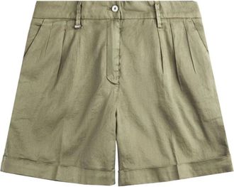 Fay Femme, Shorts, Vert, Taille: W30 Bermuda Regular Fit