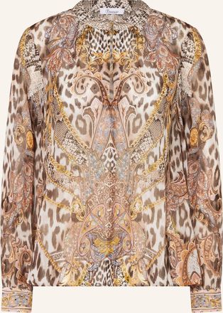 Princess Goes Hollywood Princess Goes Hollywood Seidenbluse Mit Schmucksteinen braun
