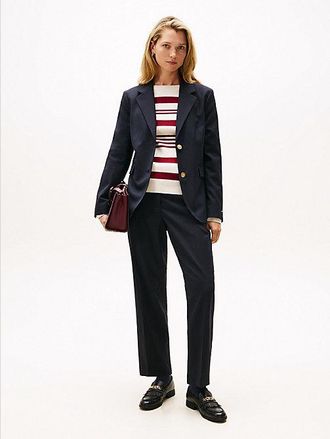 Tommy Hilfiger Pantalon slim droit Timeless longueur cheville