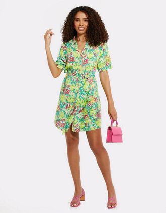 Threadbare Sommerkleid THB Tyler (1-tlg) mit farbenfrohem Allover-Muster