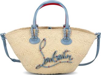 Christian Louboutin Femme, Sacs, Beige, Taille: ONE Size Cabas Mini Cabata