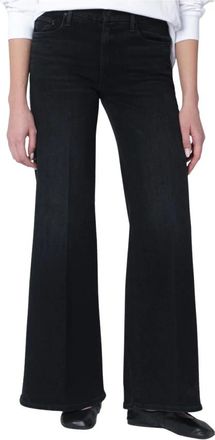 Mother Femme, Jeans, Noir, Taille: W27 The Roller Sneak Jeans