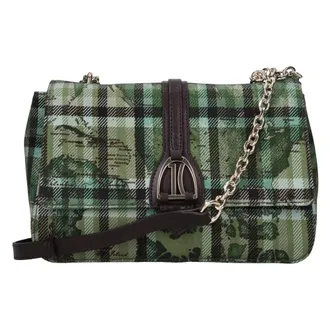 Alviero Martini 1A Classe Femme, Sacs, Multicolore, Taille: ONE Size Sac bandouli&egrave;re en tissu et cuir