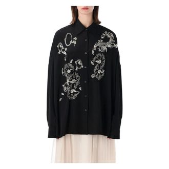 Dries Van Noten Shirts - - Blouses & Shirts - Damen - Schwarzk - S