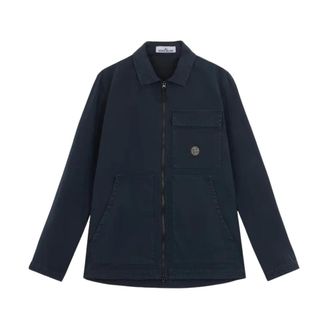 Stone Island Herren, Jacken, Blau, SGr&ouml;&szlig;e