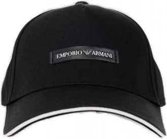 Emporio Armani unisex, Accessoires, Noir, Taille: ONE Size Emporio Armani - Accessories > Hats > Hats
