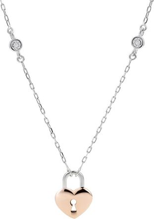 Edenly Collier Kostbares Geheimnis - Herz - Roségold
