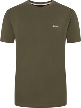 HUGO BOSS Unterhemd aus Baumwolle und Logostickerei in