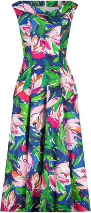 Talbot Runhof Cocktailkleid im floralem Design