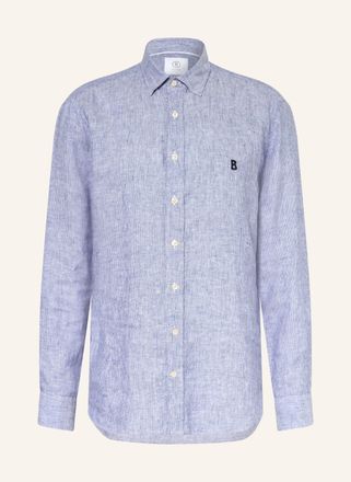 Bogner Leinenhemd Timi Regular Fit blau